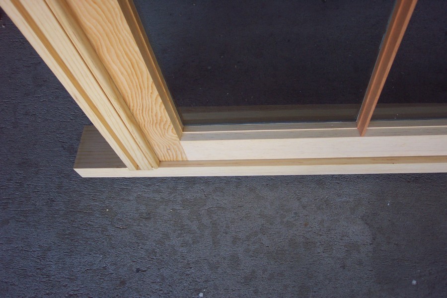 Identical replication Sash and Frame for 1840s Federal-style house